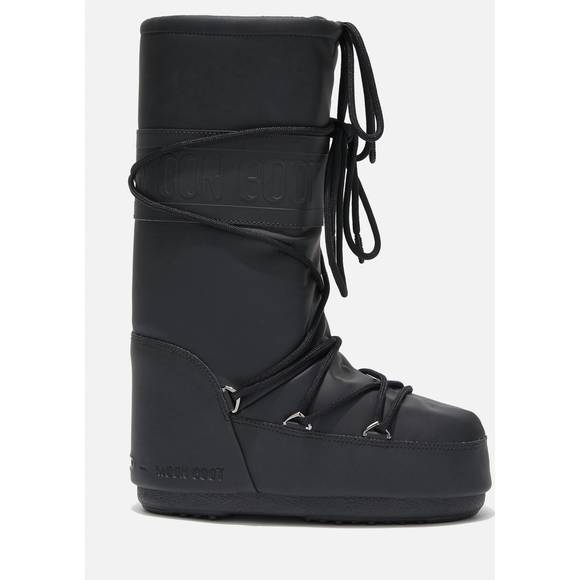 Moon Boot | Shoes | New Moon Boot Womens Tall Snow Boots In Black ...